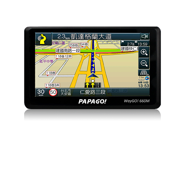 GPS衛星導航 - WayGO! 660M